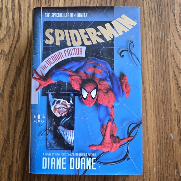 Marvel | Other | Vintage Spiderman The Venom Factor By Diane Duane Book ...
